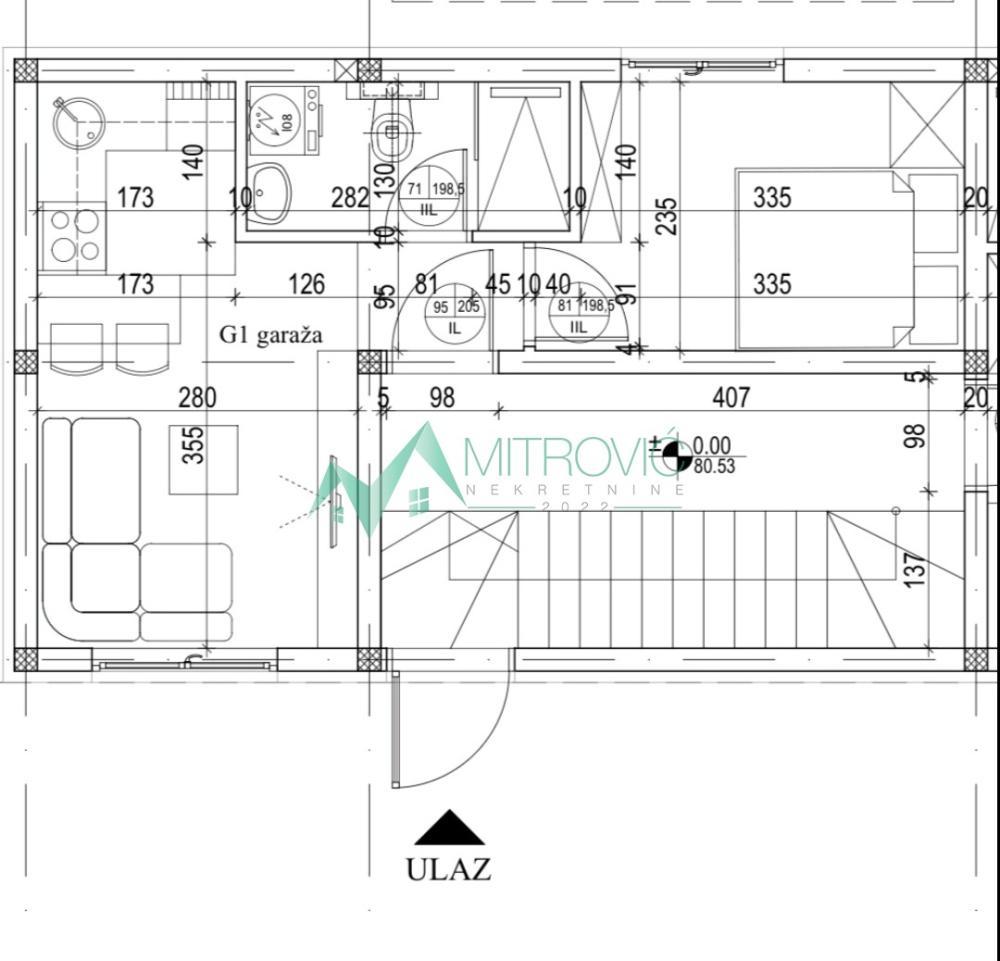 Jednoiposoban stan na prodaju, 26m2, 42.980€