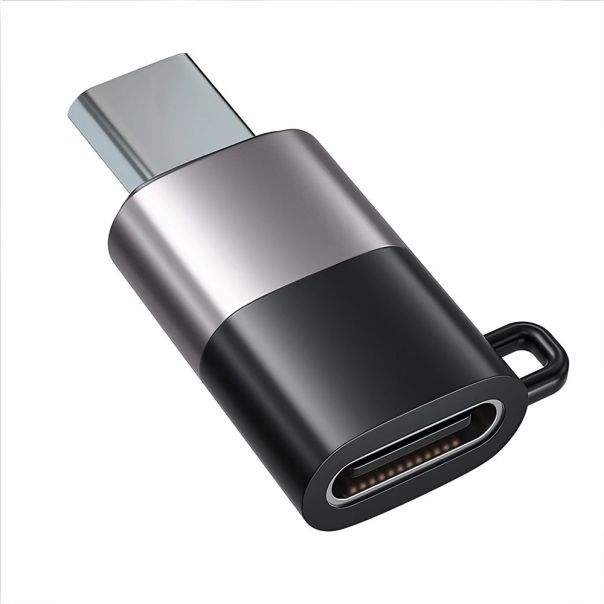 Adapter Type C na Lightning OTG EL sivi