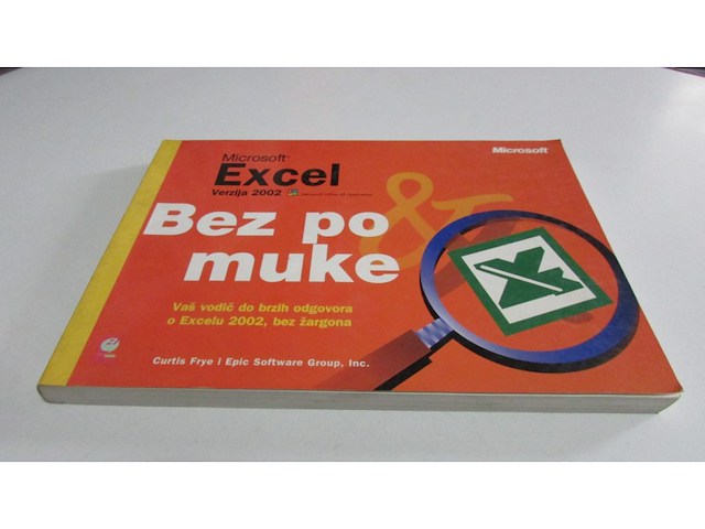 Microsoft EXCEL verzija 2002 BEZ PO MUKE