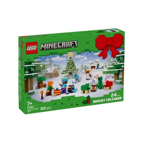 LEGO 21280 Božićni kalendar za 2025. Minecraft