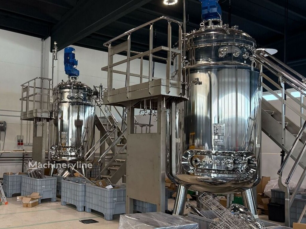 Novi Solaris Fermenter - 3000 LT ISO-R hemijski reaktor