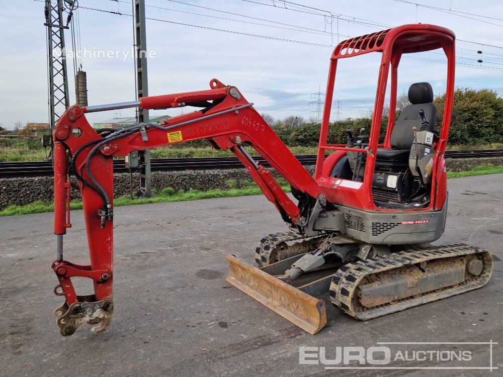 Prodaje se Yanmar ViO25-4 mini bager na aukciji