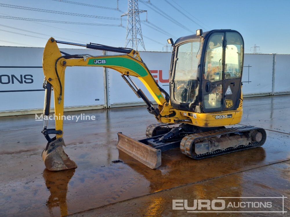 Prodaje se JCB 8030ZTS mini bager na aukciji