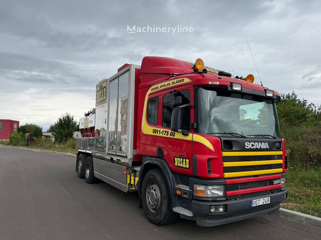 Scania 380 vakum bager