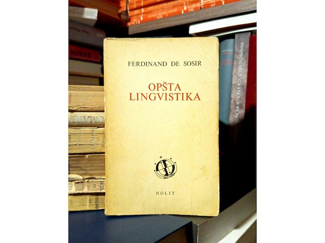 Ferdinand de Sosir – Opšta lingvistika