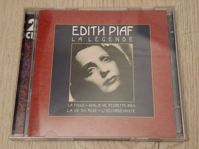 1 EDITH PIAF (2CD) - LA LÉGENDE