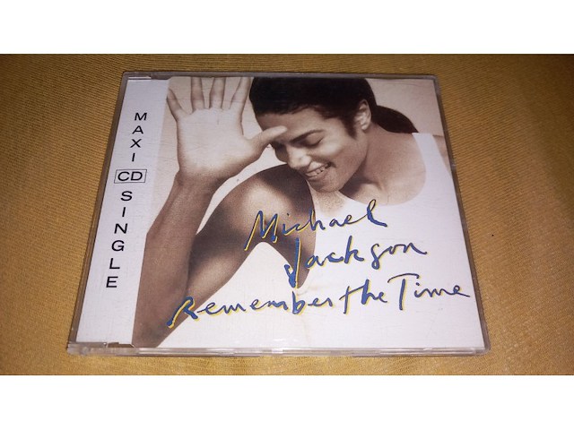 Michael Jackson - Remember The Time (CD maxi, EU)