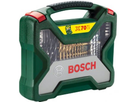 BOSCH zeleni alat 70-delni X-Line Titanium set 2607019329