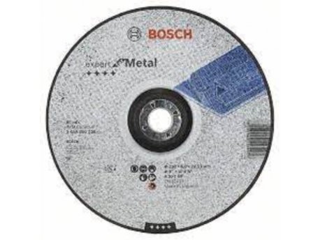BOSCH Brusna ploča ispupčena Expert for Metal A 30 T BF, 230 mm, 6,0 mm - 2608600228