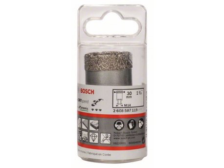 BOSCH Dijamantska burgija za suvo bušenje Dry Speed Best for Ceramic 2608587119, 30 x 35 mm