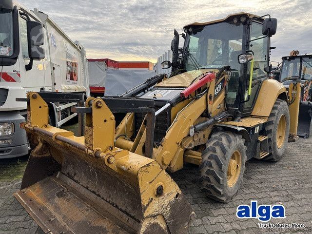 Bager-utovarivač
CATERPILLAR 432F2, 4+1 Schaufel, Telestiel, Palettengabel,AC