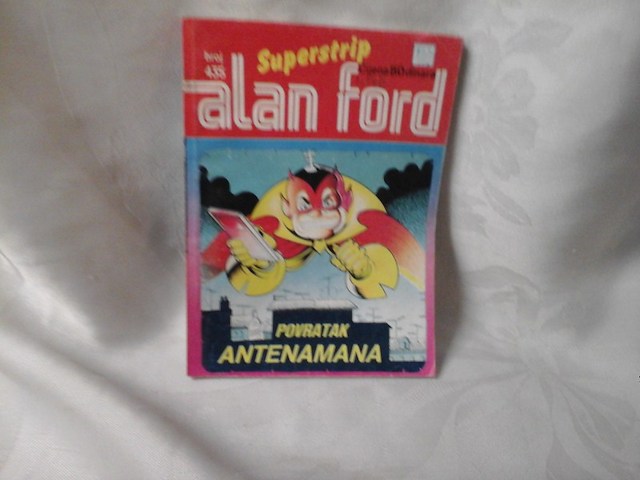 Povratak Antenamana broj 435 Alan Ford Vjesnik