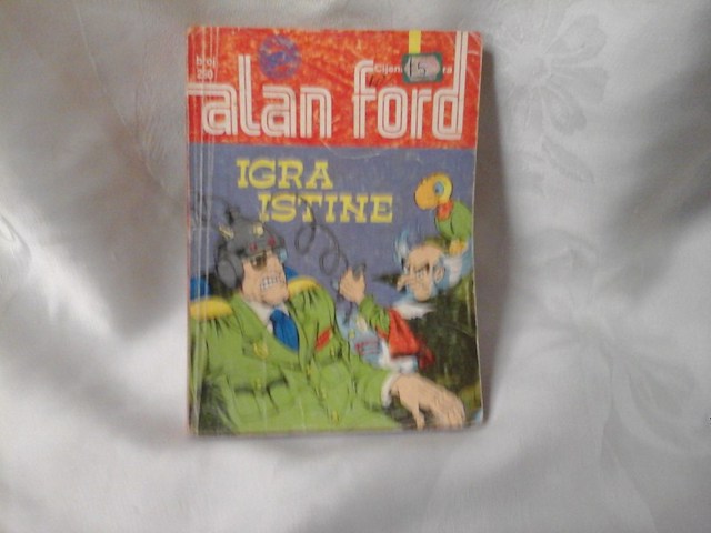 Igra istine  broj 250 Alan Ford Vjesnik