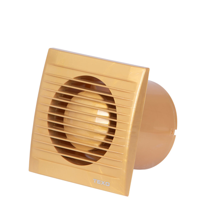 Texo ELITE ventilator fi 100 sa klapnom gold