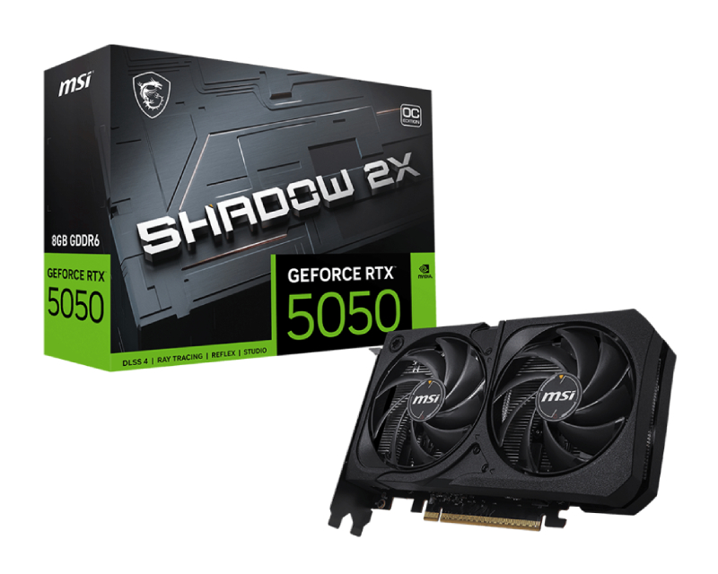 nvidia RTX 5050 8G 128bit GeForce RTX 5050 8G SHADOW 2X OC grafička karta