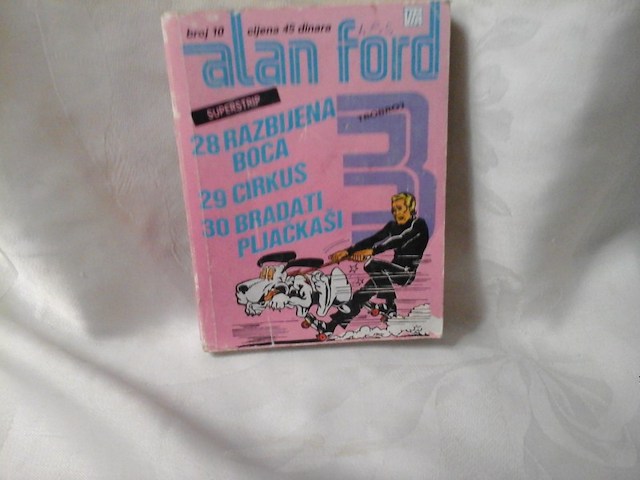 Alan Ford trobroj broj 10 Cirkus Razbijena boca Bradati