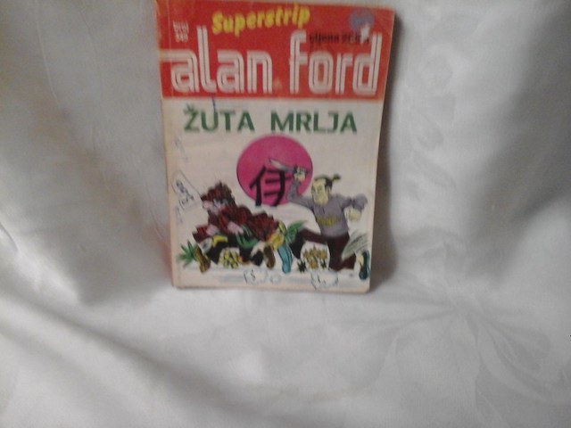 Žuta mrlja broj 349 Alan Ford Vjesnik