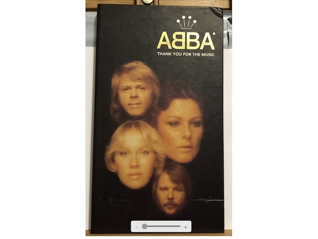 ABBA – Thank You For The Music BOX SET 4xCD