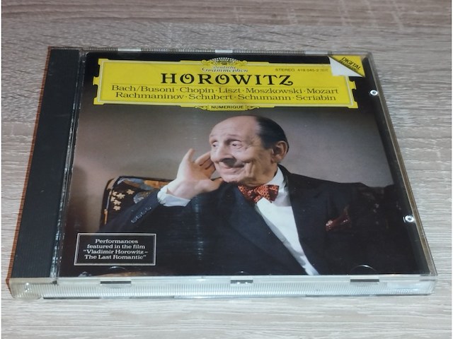 Vladimir Horowitz -Horowitz