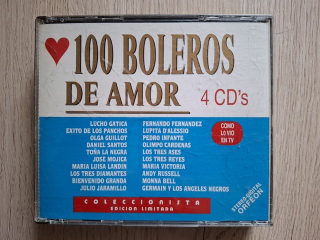 6 100 BOLEROS DE AMOR (4CD)