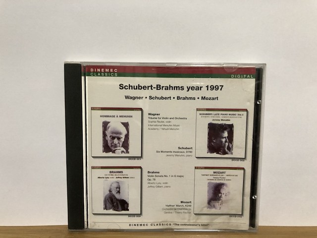Wagner • Schubert • Brahms • Mozart – Schubert-Brah