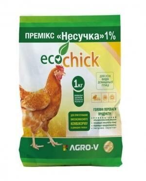 AGRO-V Premiks EKOchik Kokoshke nosiљe 1% - za kokoshke nosiљe - TM AGRO
