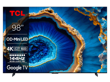 Televizor TCL 98C805Mini LED-QLED 98 inch 4K HDR144HzGoogle TVcrna' ( '98C805' )