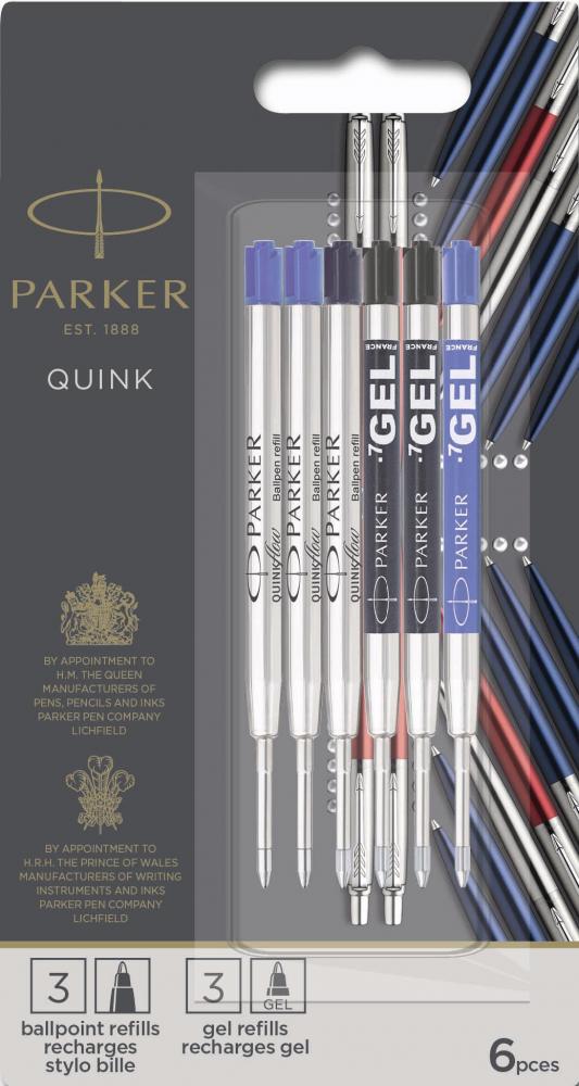 PARKER Royal refil HO QUINK black+blue