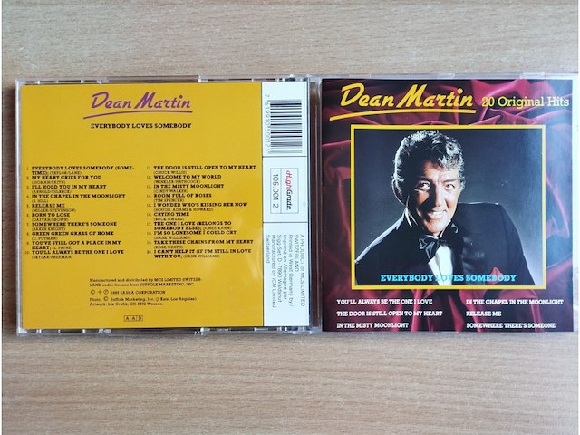Dean Martin - 20 Original hits