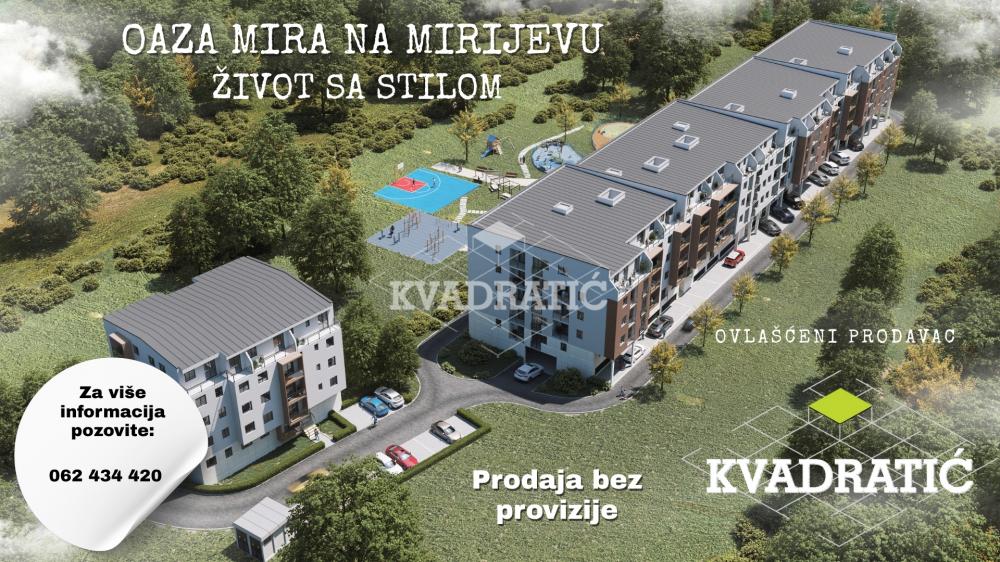 Mirijevo III, II sp, 51m2, EG, Bez Provizije 106.992 €