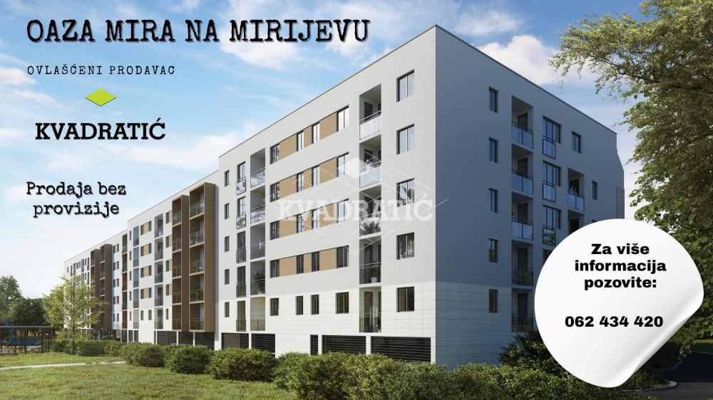 Mirijevo III, II sp, 50m2, EG, Bez Provizije 106.344 €