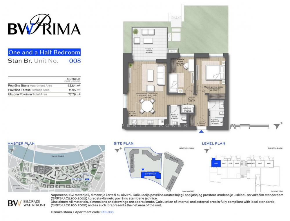 BW Prima, ugaoni, sa baštom ID#4242 302.888 €