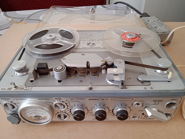 Magnetofon Nagra IV-L + Original Napajanje