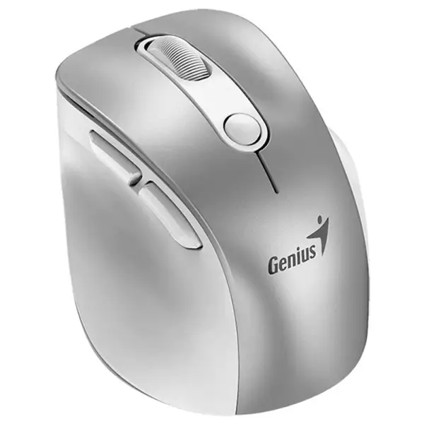 GENIUS Ergo 9000S Pro Silver USB Bežični sivi miš