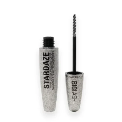 MAKEUP REVOLUTION Maskara sa srebrnim gliterom – Big Lash Stardaze