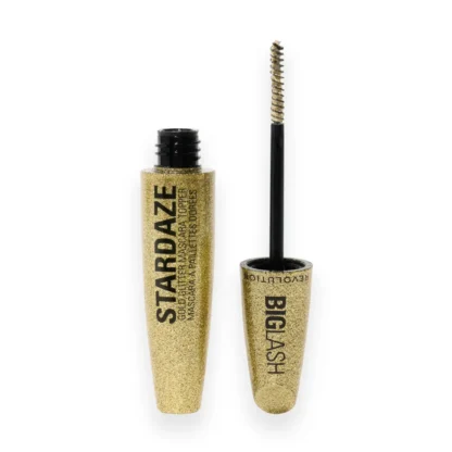 MAKEUP REVOLUTION Maskara sa zlatnim gliterom – Big Lash Stardaze