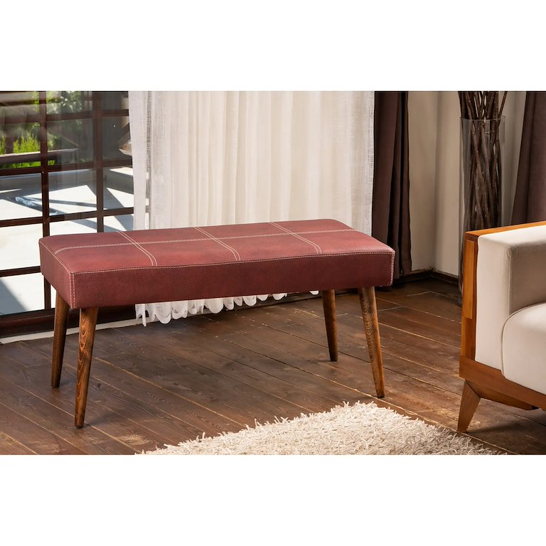 Atelier del Sofa Tabure 92x44x46cm, Bordo