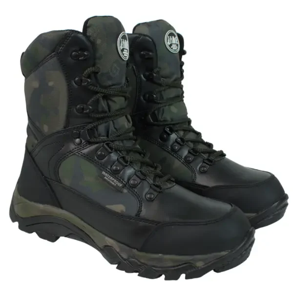 Cipele Mate Black & Camo D-Boots, visoke