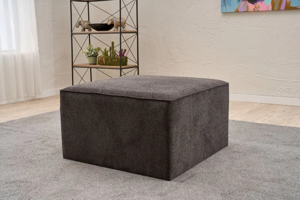 Atelier del Sofa Tabure Kozan, 81x45x81cm, Antracit