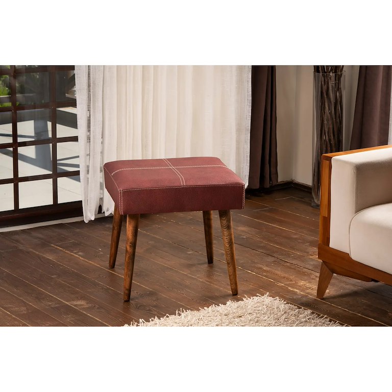 Atelier del Sofa Tabure 46x44x46cm, Bordo