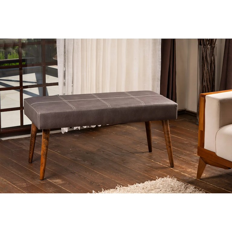 Atelier del Sofa Tabure 92x44x46cm, Antracit