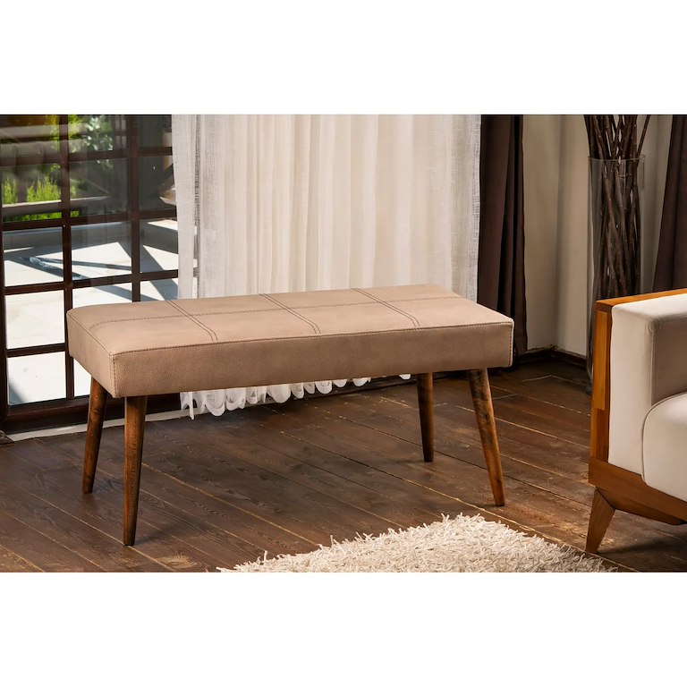 Atelier del Sofa Tabure 92x44x46cm, Krem