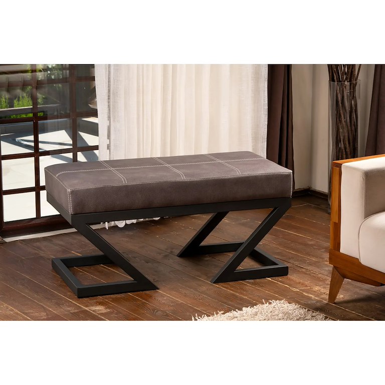 Atelier del Sofa Tabure 92x44x46cm, Antracit
