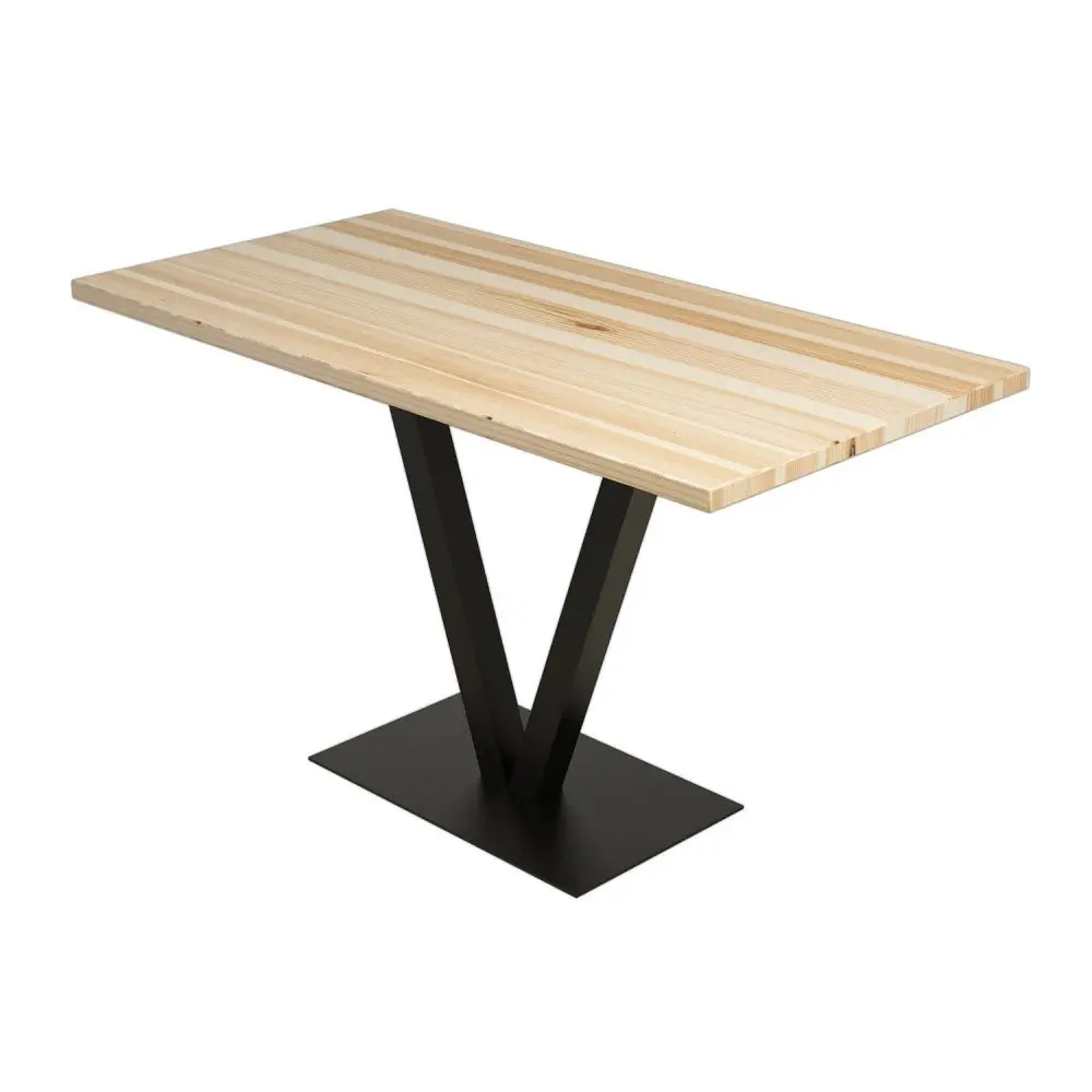 Hanah Home Sun Table Trpezarijski sto, Sivo-Crna
