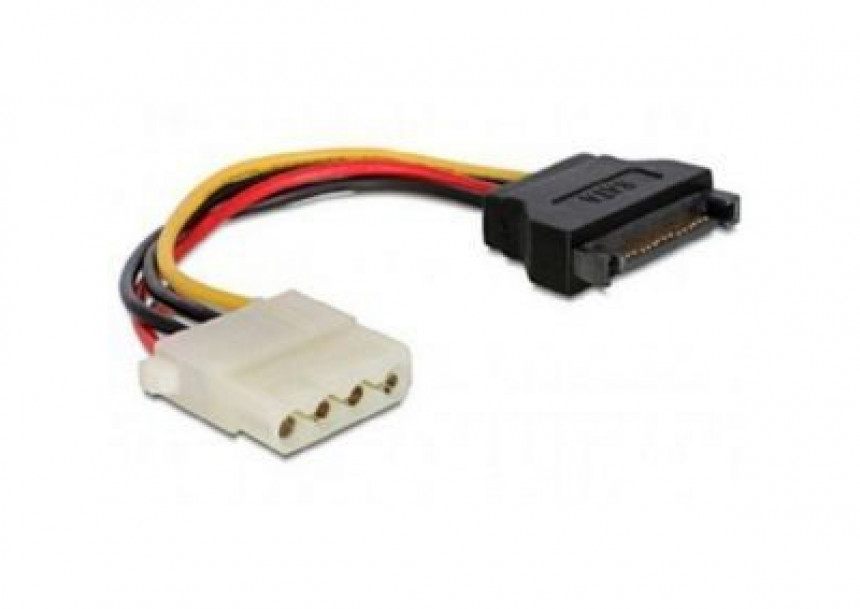 Kabl Gembird CC-SATA-PS-M Sata M - Molex F 15cm
