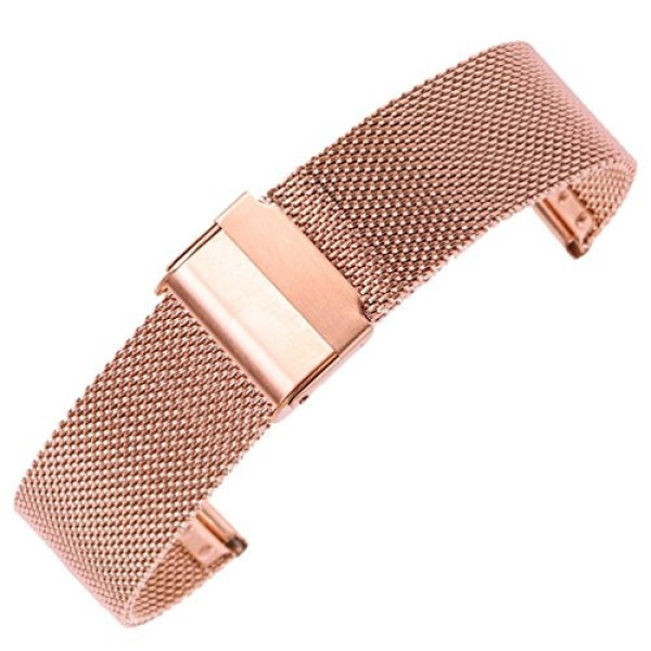 Metalni kaiš, Pancir - PK22.03 Rose Gold 22mm