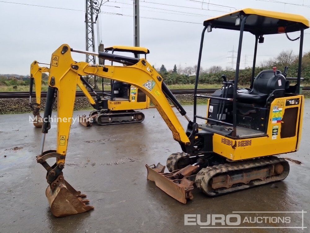 Prodaje se JCB 16C-1 T3 mini bager na aukciji