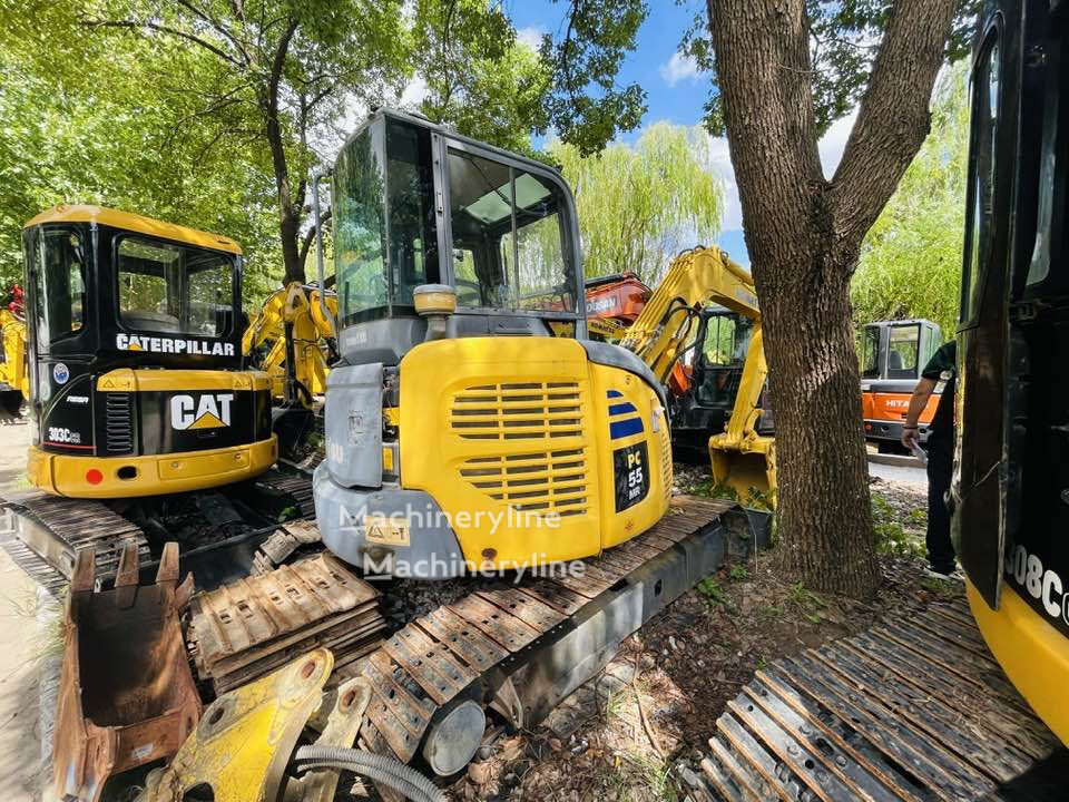 Komatsu PC55MR mini bager