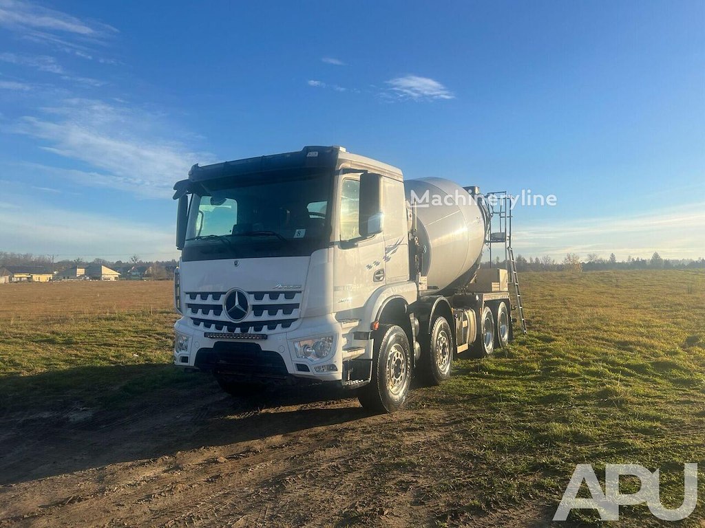 Prodaje se Stetter na šasiji Mercedes-Benz Arocs 3246 kamion s mešalicom za beton na aukciji