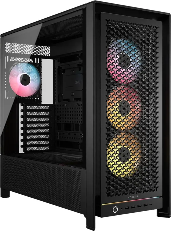 CORSAIR Kućište Corsair FRAME 5000D RS ARGB High-Airflow Mid-Tower PC Case - White
